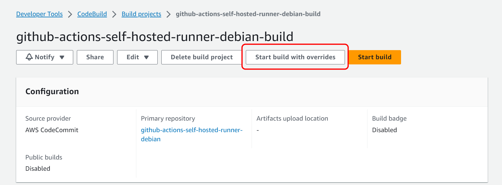 Build/Push Runner Image using CodeBuild – Techtoaster.io Build/Push Runner Image using CodeBuild – Techtoaster.io
